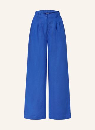 Phase Eight Marlenehose Lottie Mit Leinen blau