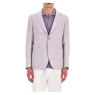 Tagliatore Jacken Flieder - - Jackets - Herren - Lila - S