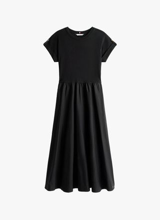 Tommy Hilfiger Robe longueur midi &agrave; boutons dor&eacute;s