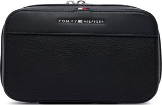 Tommy Hilfiger Kosmetiktasche Tommy Hilfiger Th Central Washbag AM0AM14824 Schwarz