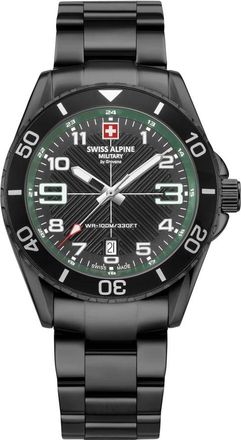 Swiss Alpine Military Swiss Alpine Military Herren Armbanduhr Taucheruhr Raptor schwarz 7029.1174 - - Accessories - unisex - Schwarzk - ONE SIZE