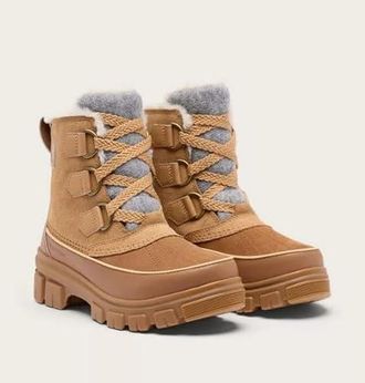 Sorel Femme Torino V WP Bottes de Neige imperm&eacute;ables, Tawny Buff, Velvet Tan, 39 EU
