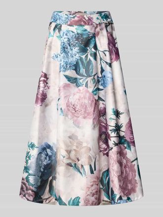 Rinascimento Midirock mit floralem Allover-Print