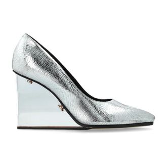 Maison Margiela Femme, Chaussures, Gris, Taille: 40 EU Tabi Plexi Claw Wedge