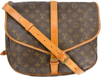 Louis Vuitton unisex, Pre-owned, Brun, Taille: ONE Size Sac &agrave; main Saumur Pre-owned