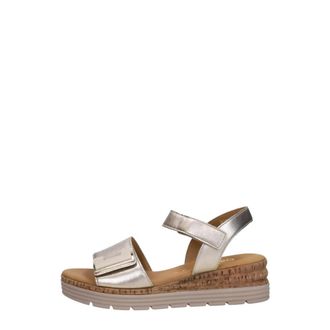 Gabor Sandalen Plat - - Shoes - Damen - Beige - 39 EU