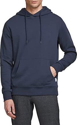 Jack & Jones Jjebasic Sweat Hood Noos Homme Sweat-shirt à capuche, Marine, M