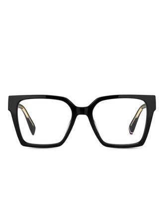 Tommy Hilfiger lunettes de vue &agrave; monture carr&eacute;e - Noir