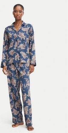 Lauren Ralph Lauren Pyjama ILN92529 Dunkelblau Regular Fit
