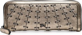 Burberry Clutches - Metallic Leather Clutch - Gr. unisize - in Gold - für Damen