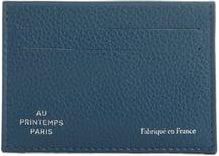 Au Printemps Paris Porte-cartes en cuir