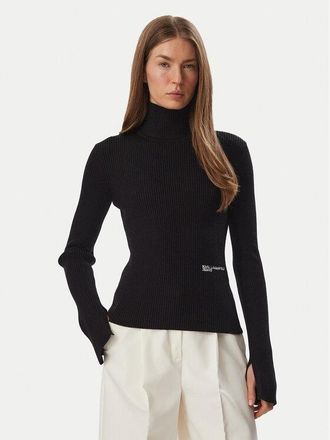 Karl Lagerfeld Pullover B4W18001 Schwarz Slim Fit