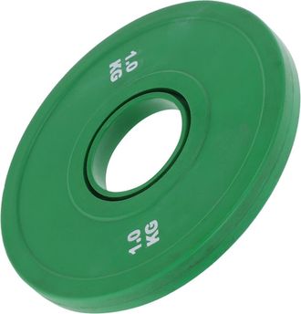 UPKOCH Gummibeschichtete Hantelscheibe 1 Kg Ger&auml;uscharme Krafttrainingsgewichte aus Langlebigem Gummi f&uuml;r Langhantel Workouts und Muskelaufbau