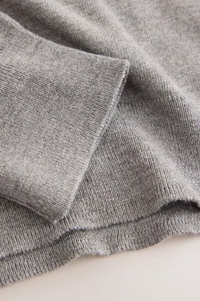 Next V-Ausschnitt-Pullover Weicher Pullover mit V-Ausschnitt und Baumwolle (1-tlg)