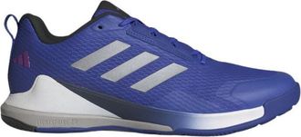 adidas CHAUSSURES INDOOR NOVAFLIGHT 2 - LUCBLU/MSILVE/FTWWHT - 43 1/3
