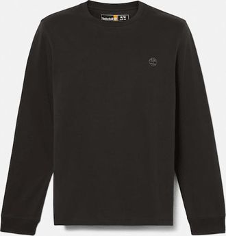 Timberland Dunstan River Langarm-T-Shirt f&uuml;r Herren in Schwarz, Herren, Schwarz, Gr&ouml;&szlig;e