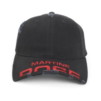 Martine Rose Homme, Accessoires, Noir, Taille: ONE Size Casquettes noires pour hommes Aw25