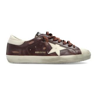 Golden Goose Homme, Chaussures, Brun, Taille: 42 EU Super Star Classic With Semi Cir