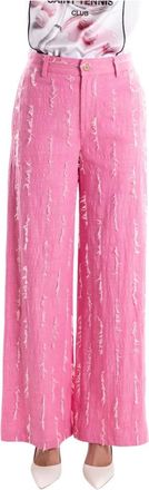 Brand Unique Femme, Pantalons, Rose, Taille: 46 FR Wide Pantalons
