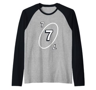 Uno 17.8 cm Karte Raglan