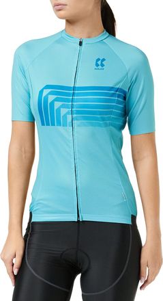 Kalas Motion Z2 Damen-Trikot, kurzärmelig, Türkis, Größe XL