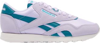 Reebok Damen Classic Nylon Sneaker, Digital Gleam Digital Gleam Retro Teal, 35.5 EU
