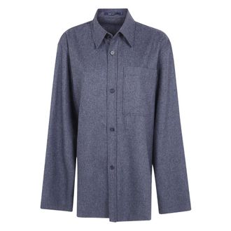 Sofie D'Hoore Barit Jacken-Shirt - - Blouses & Shirts - Damen - Grau - XS
