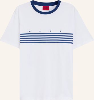 HUGO BOSS Hugo T-Shirt Dempsy Regular Fit weiss
