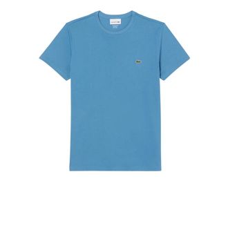 Lacoste Pima Baumwoll-T-Shirt - - Tops - Herren - Blau - S