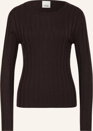 Allude Allude Pullover braun