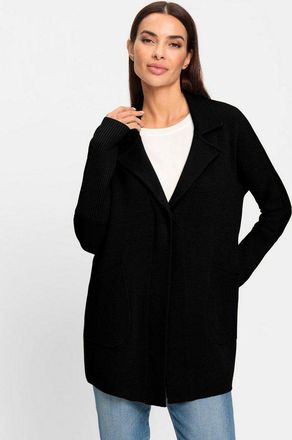 Heine Strickjacke Strickjacke Langarm Feinstrick