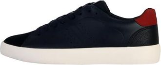 Geox Homme U Affile A Basket, Bleu Marine, 43 EU