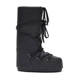 Moon Boot Homme, Chaussures, Noir, Taille: 39 EU Icon Rubber Boot