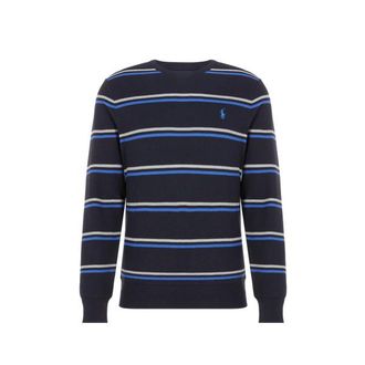 Polo Ralph Lauren Pull ray&eacute; en piqu&eacute; de coton