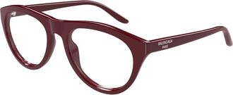 Balenciaga Everyday Optical Frame - - Accessories - unisex - Rot - 55 MM
