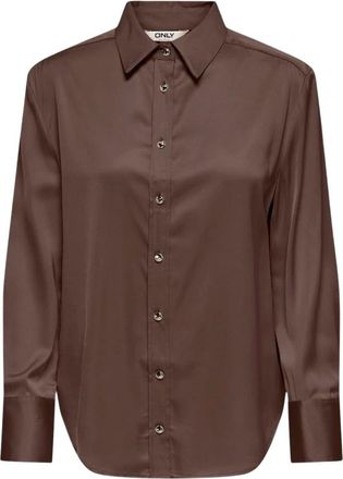 Only Only, Damen, Blusen & Hemden, Braun, MGr&ouml;&szlig;e