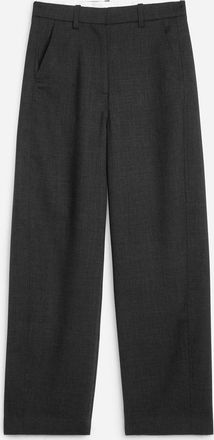 Arket Elegante Lockere Hose -Grau