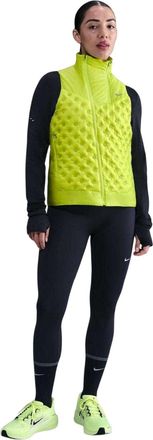 Nike Repel Aeroloft Weste f&uuml;r Damen, Therma-Fit (Cyber-Gr&uuml;n)