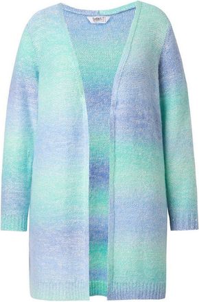 Angel Of Style Strickjacke Strickjacke Straight Fit Farbverlauf Pailletten