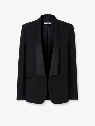 Fendi Single-breasted virginn wool blazer - FENDI - gender_Woman
