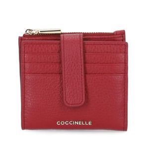 Coccinelle Femme, Accessoires, Rouge, Taille: ONE Size Metallic Soft Wallet
