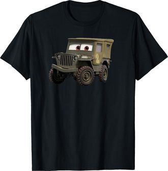 Pixar Disney Pixar Cars Sarge 1942 Jeep Veterans Day T-Shirt