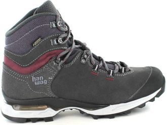 Hanwag Tatra Light Lady GTX, Damen Trekking- & Wanderstiefel, Schwarz (Asphalt/Dark Garnet 064356), 37.5 EU (4.5 UK)