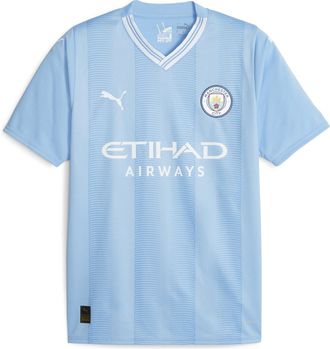 Puma PUMA MCFC 770438-01 Home Jersey Replica T-Shirt Unisex Blue Größe L