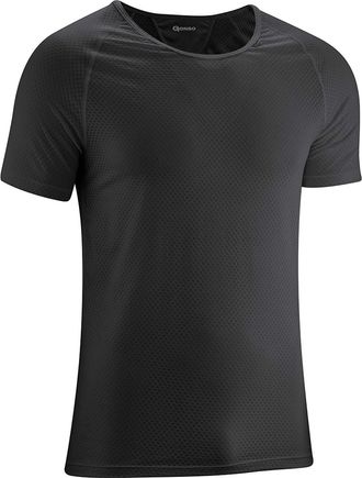Gonso Herren U-shirt Gonso Herren Fahrradunterhemd Pete, Schwarz, L EU