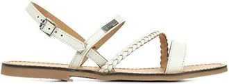 Les Tropeziennes LES TROPEZIENNES PAR M. BELARBI Femme BATRESSE Chaussures Ville Sandale, Blanc, 38