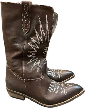 Aniye By Femme, Chaussures, Brun, Taille: 37 EU Texano Boot