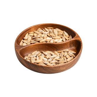 Generico Holzsch&uuml;sseln | rustikales dekoratives Geschirr - Salatsch&uuml;sseln zum Servieren von Holztellern, die verschiedene Snfor N&uuml;sse, Kirsche, Obst, Karamell,