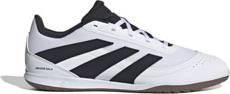adidas Adidas Herren Predator Club In Sala Fußballschuhe, Cloud White/Core Black/Lucid Lemon, 43 1/3