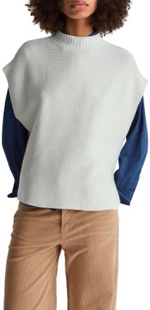 Benetton Damen Maglia G/C S/M 1244d10ef Herren Weste, Wei&szlig;, S